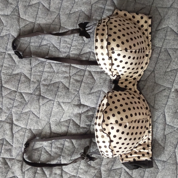 Topshop | Intimates & Sleepwear | Sexy Polka Dot Balconette Bra | Poshmark